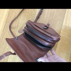 Club Monaco | Bags | Club Monaco Leather Saddle Crossbody Bag | Poshmark